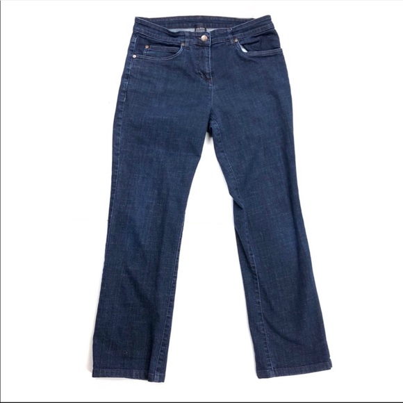Eileen Fisher | Jeans | Leileen Fisher Jeans Straight Denim Small ...
